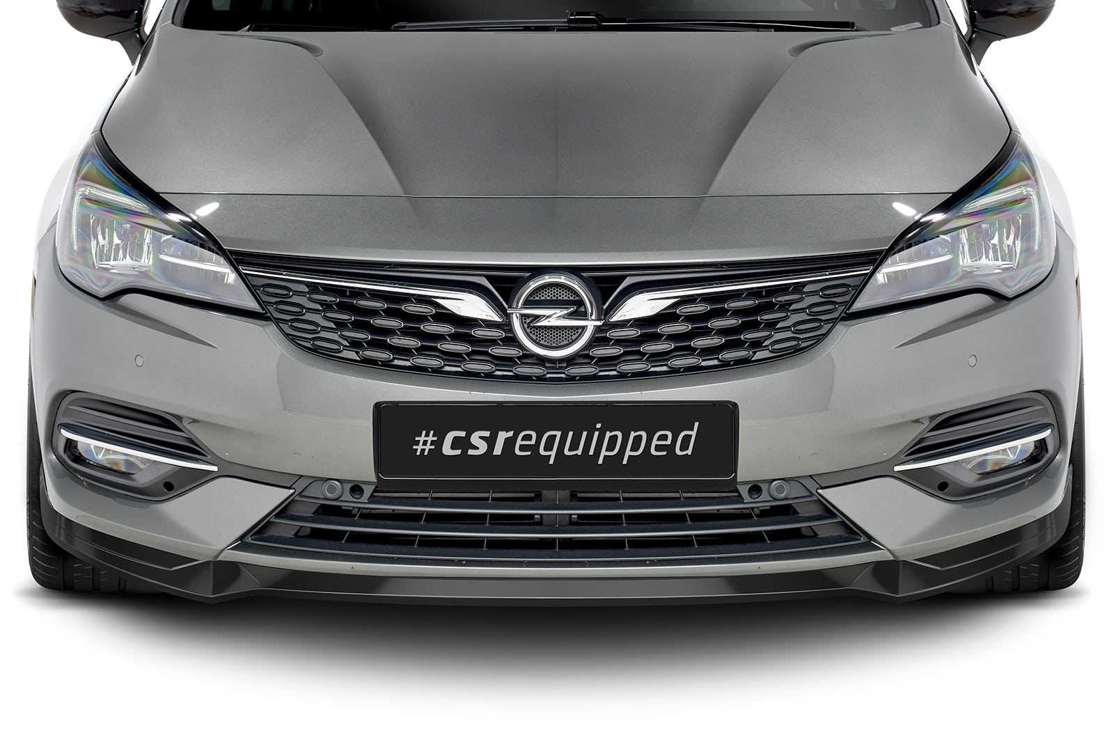 CSR Spoiler pod predný náraznik pre Opel Astra K CSL601, Carbon look ...